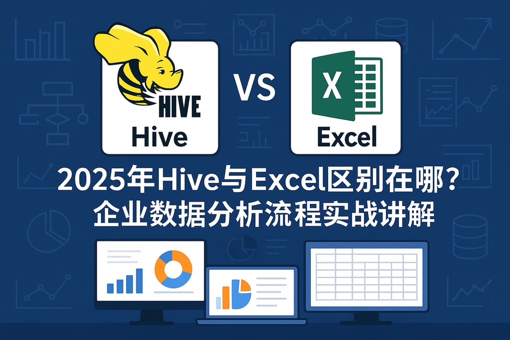 2025年Hive与Excel区别在哪？企业数据分析流程实战讲解-帆软企业数字化知识百科