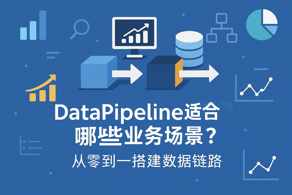 DataPipeline适合哪些业务场景？从零到一搭建数据链路-帆软企业数字化知识百科