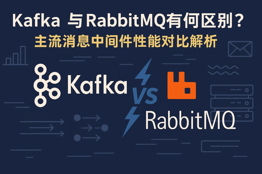 Kafka与RabbitMQ有何区别？主流消息中间件性能对比解析-帆软企业数字化知识百科