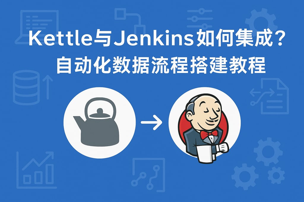 Kettle与Jenkins如何集成？自动化数据流程搭建教程 - FineDataLink数据集成平台