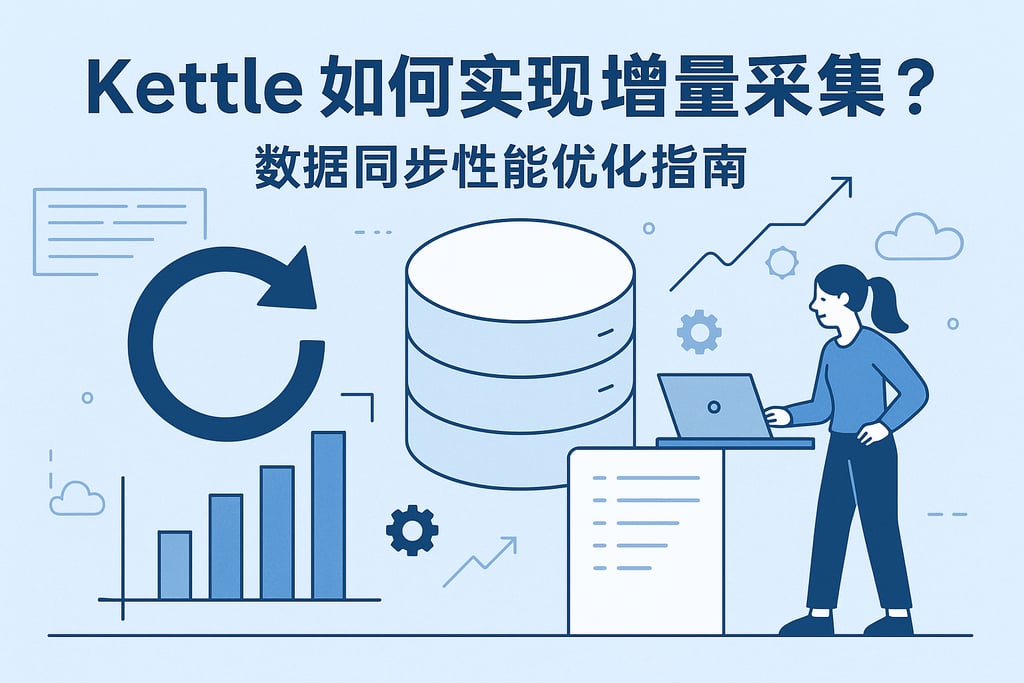 Kettle如何实现增量采集？数据同步性能优化指南 - FineDataLink数据集成平台