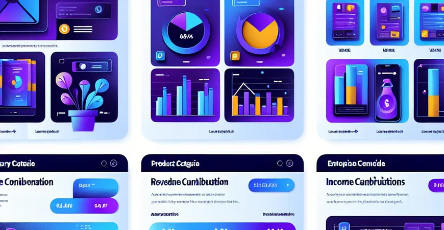 按产品类别收入分析指标如何进行？分析不同产品的收入贡献。 - FineBI数据分析知识库