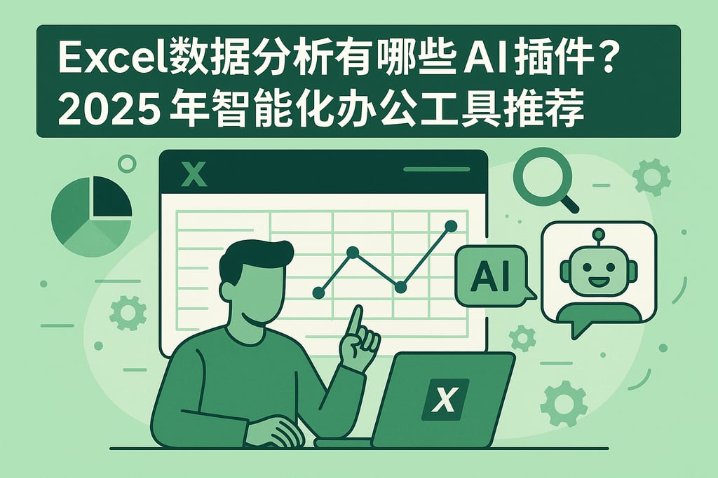 Excel数据分析有哪些AI插件？2025年智能化办公工具推荐 - FineBI数据分析知识库