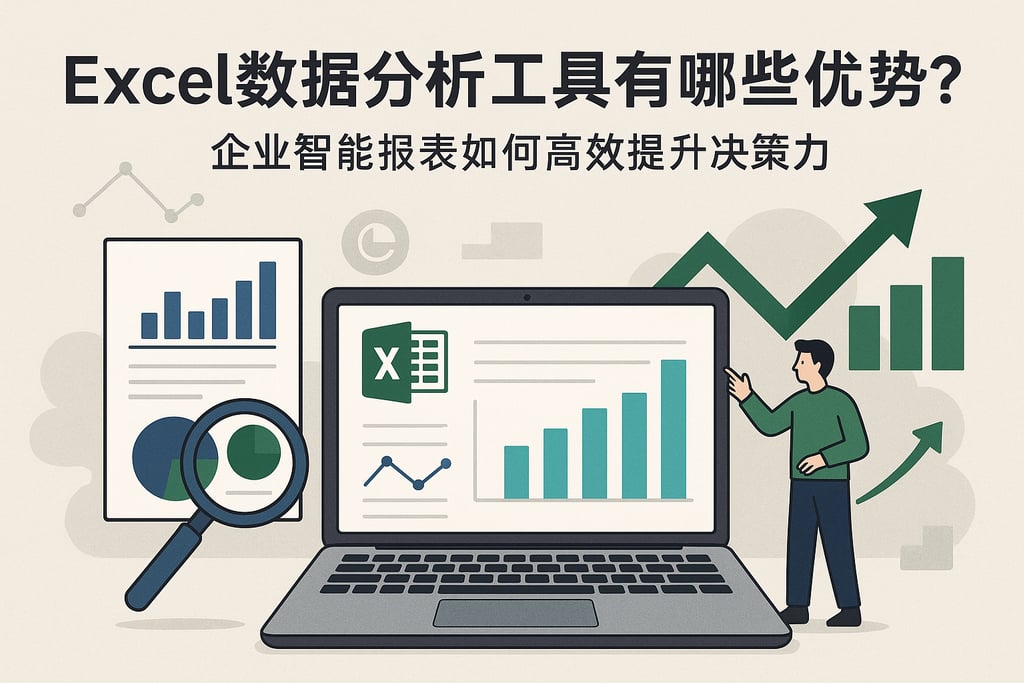 Excel数据分析工具有哪些优势？企业智能报表如何高效提升决策力 - FineBI数据分析知识库