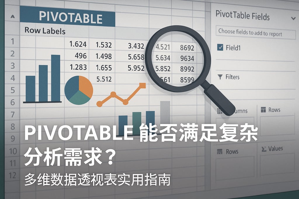 Pivotable能否满足复杂分析需求？多维数据透视表实用指南 - FineBI数据分析知识库