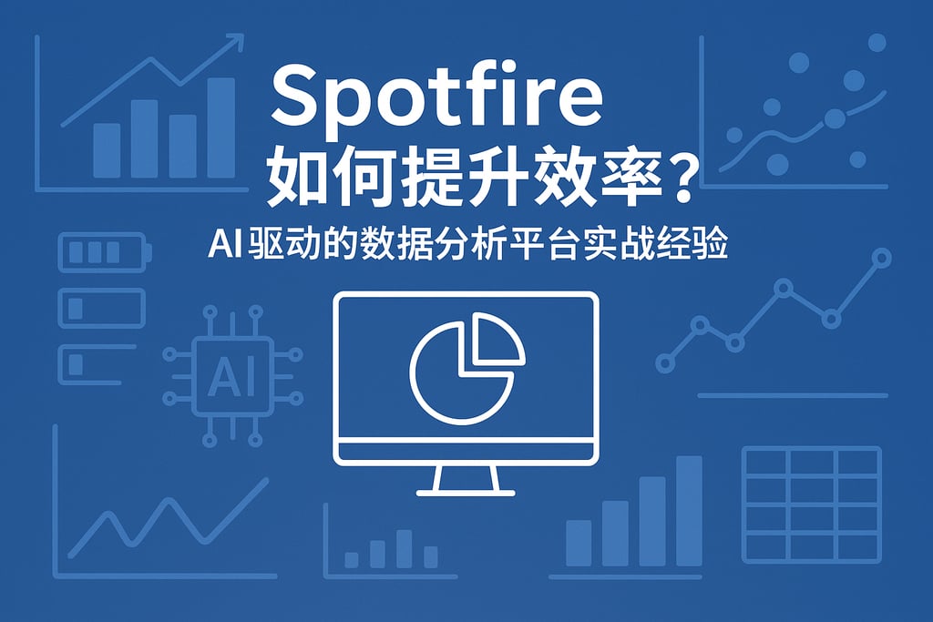 Spotfire如何提升效率？AI驱动的数据分析平台实战经验 - FineBI数据分析知识库
