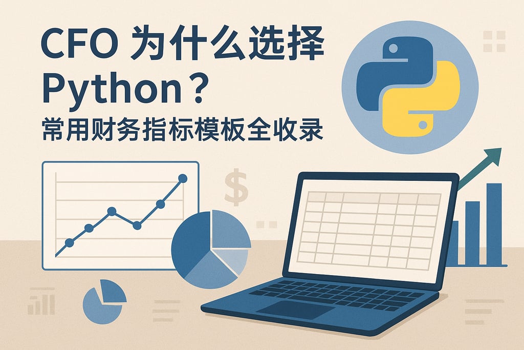 CFO为什么选择Python？常用财务指标模板全收录 - FineBI数据分析知识库