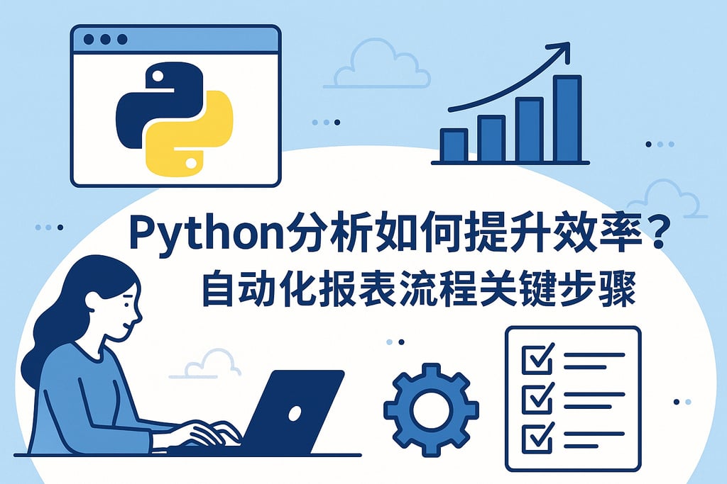 Python分析如何提升效率？自动化报表流程关键步骤 - FineBI数据分析知识库