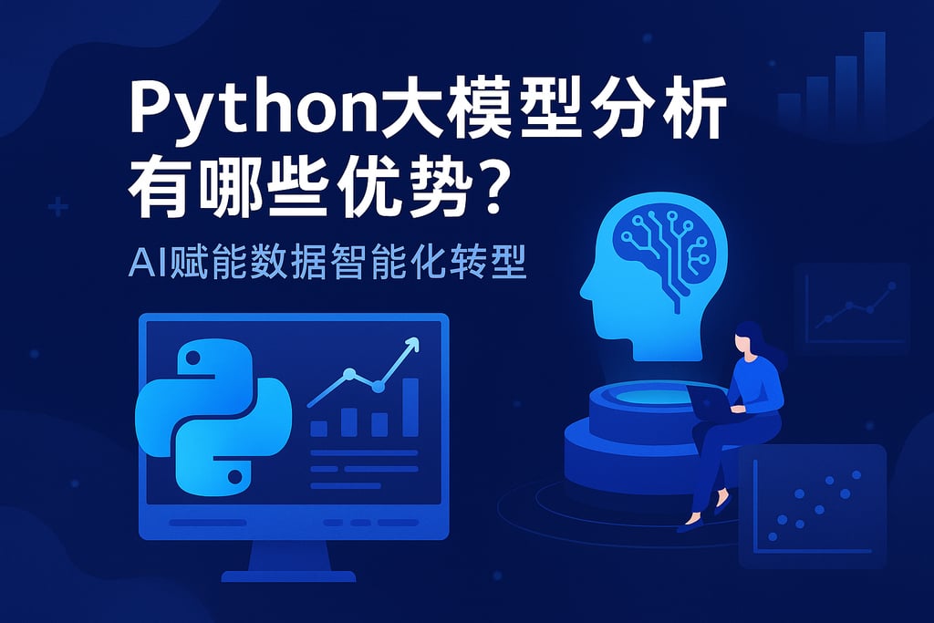 Python大模型分析有哪些优势？AI赋能数据智能化转型 - FineBI数据分析知识库