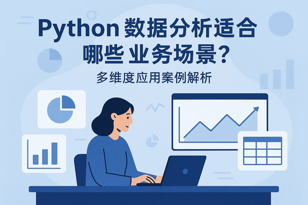python数据分析适合哪些业务场景？多维度应用案例解析 - FineBI数据分析知识库