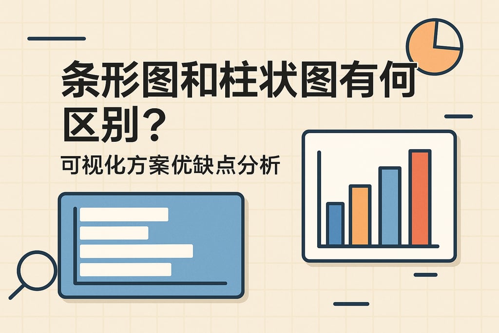 条形图和柱状图有何区别？可视化方案优缺点分析 - FineBI数据分析知识库