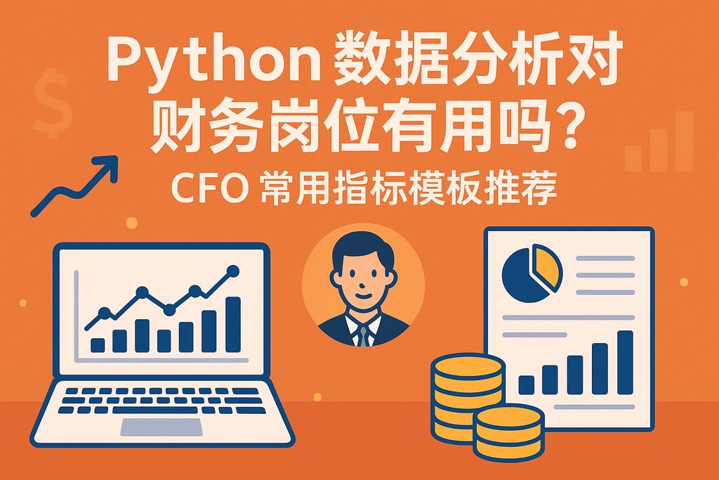 python数据分析对财务岗位有用吗？CFO常用指标模板推荐 - FineBI数据分析知识库