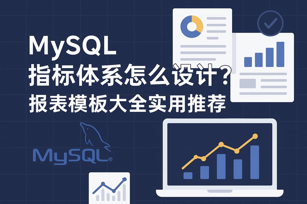 mysql指标体系怎么设计？报表模板大全实用推荐 - FineBI数据分析知识库