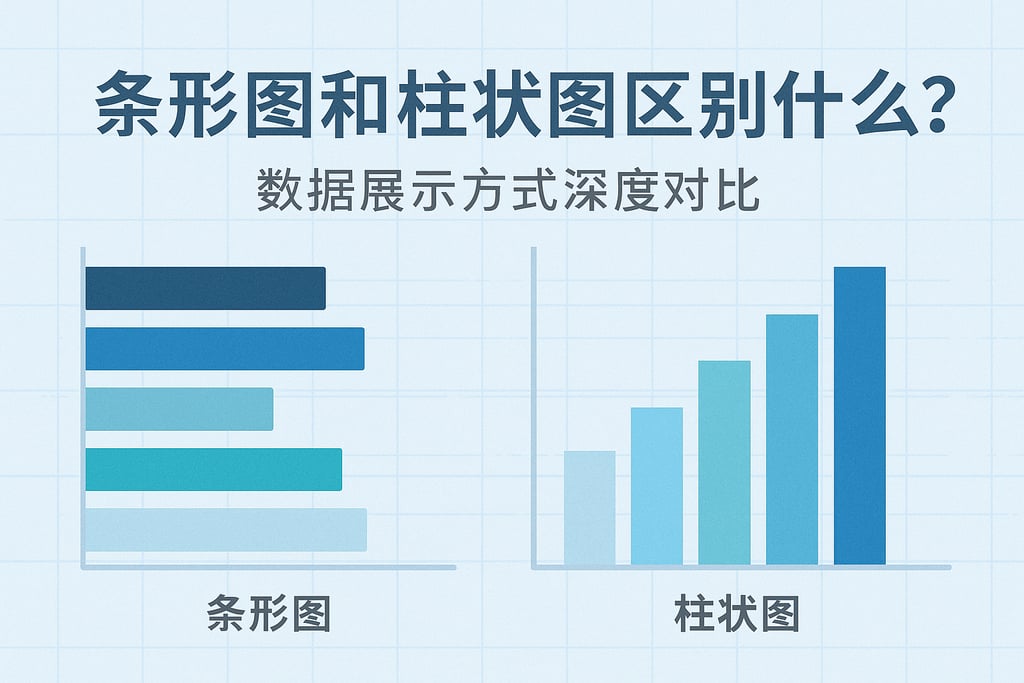 条形图和柱状图区别是什么？数据展示方式深度对比 - FineBI数据分析知识库