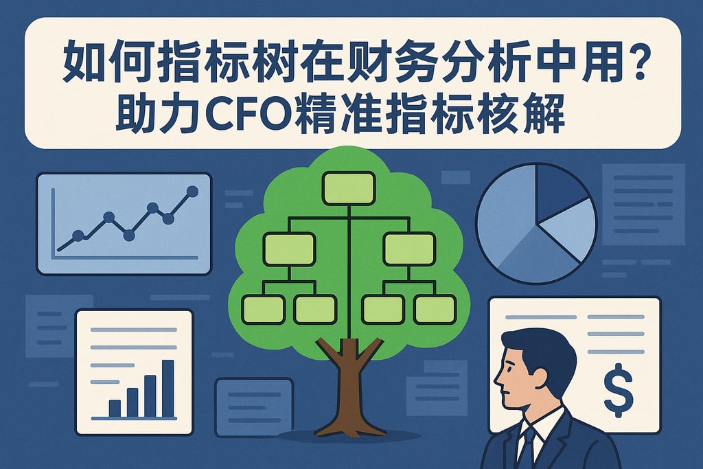 指标树在财务分析中如何应用？助力CFO精准指标拆解 - FineBI数据分析知识库