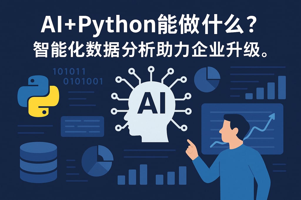 AI+Python能做什么？智能化数据分析助力企业升级。 - FineBI数据分析知识库