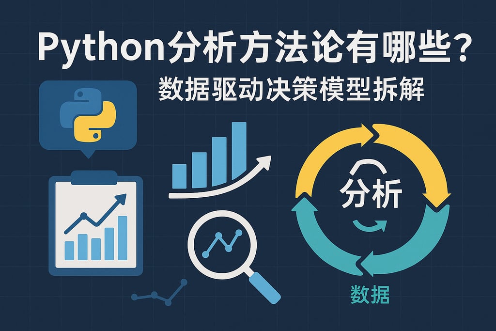 Python分析方法论有哪些？数据驱动决策模型拆解 - FineBI数据分析知识库