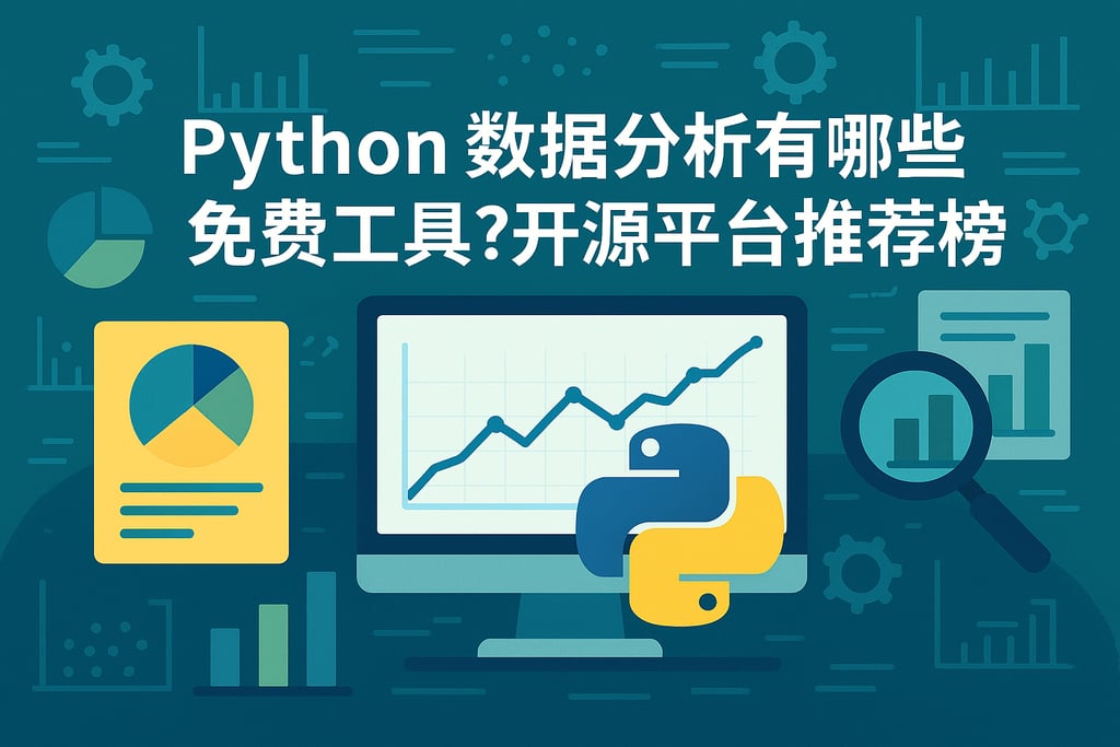 Python数据分析有哪些免费工具？开源平台推荐榜单 - FineBI数据分析知识库