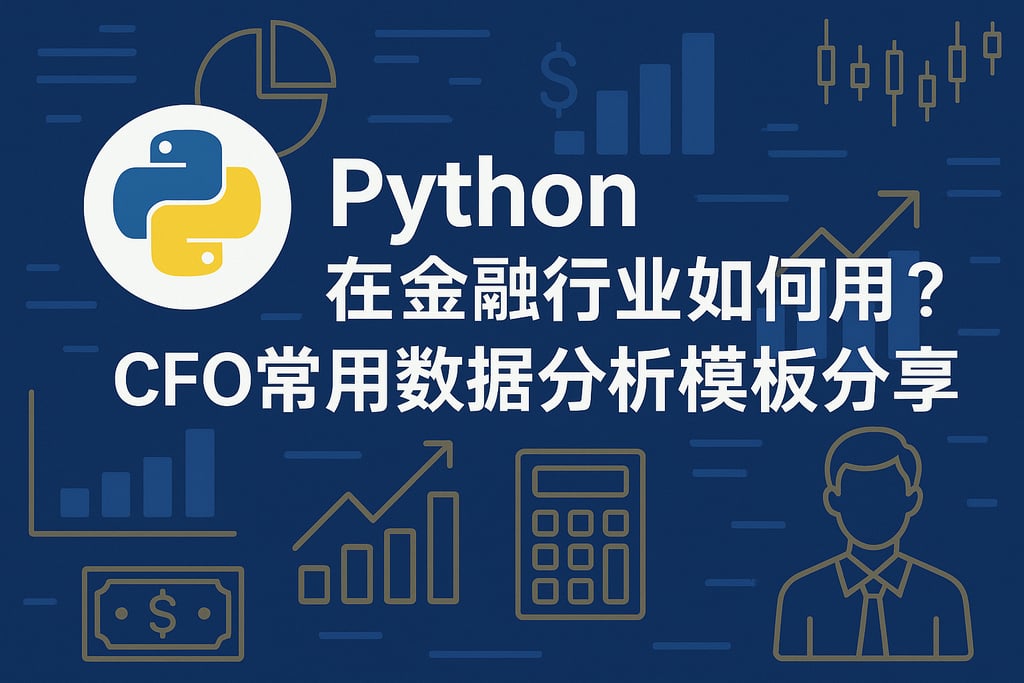 Python在金融行业如何用？CFO常用数据分析模板分享 - FineBI数据分析知识库