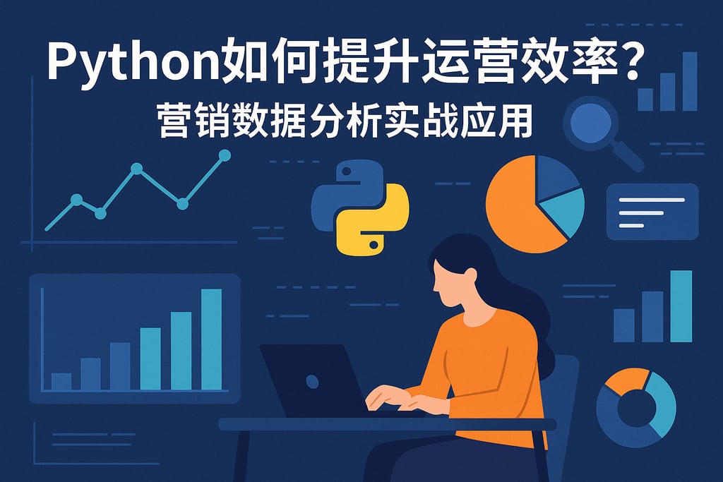Python如何提升运营效率？营销数据分析实战应用 - FineBI数据分析知识库