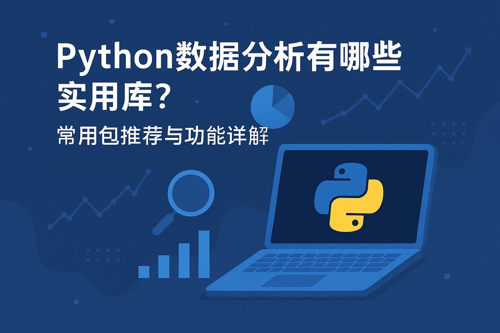 Python数据分析有哪些实用库？常用包推荐与功能详解 - FineBI数据分析知识库
