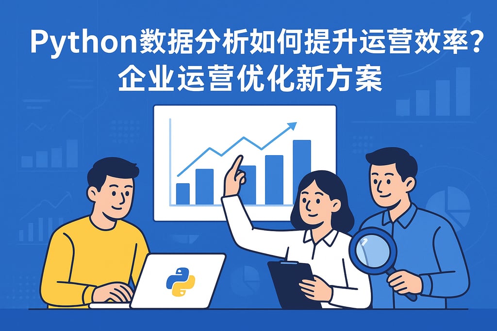 python数据分析如何提升运营效率？企业运营优化新方案 - FineBI数据分析知识库