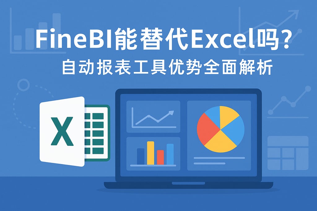 FineBI能替代Excel吗？自动报表工具优势全面解析 - FineBI数据分析知识库