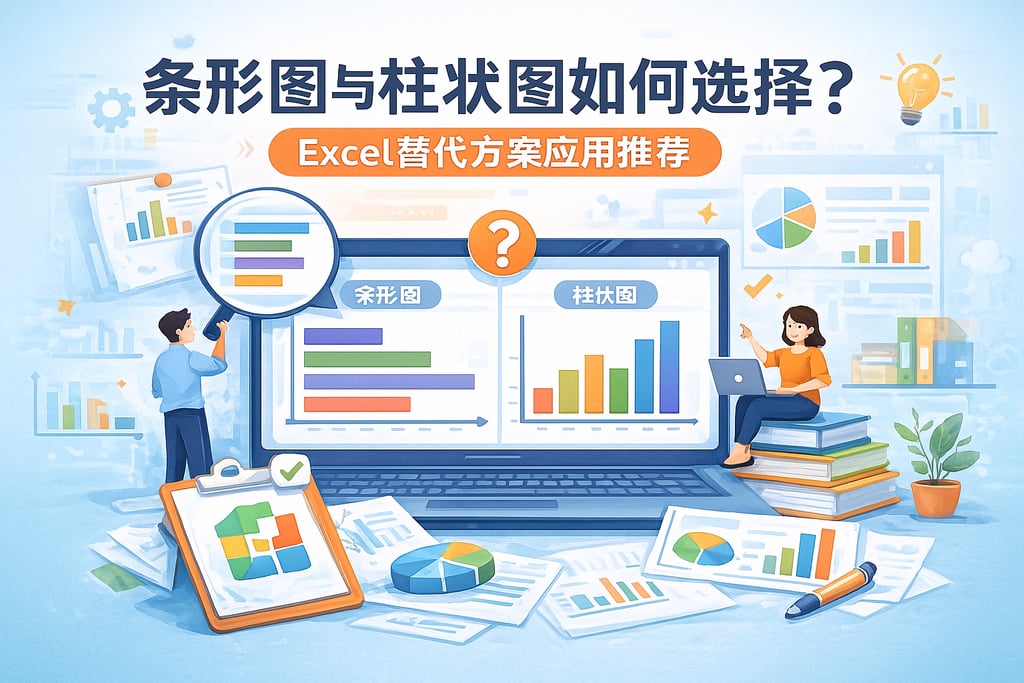条形图与柱状图如何选择？Excel替代方案应用推荐 - FineBI数据分析知识库