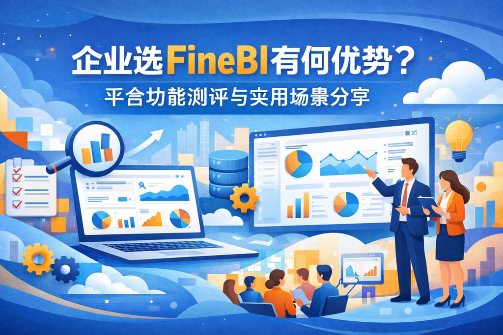 企业选FineBI有何优势？平台功能测评与实用场景分享 - FineBI数据分析知识库