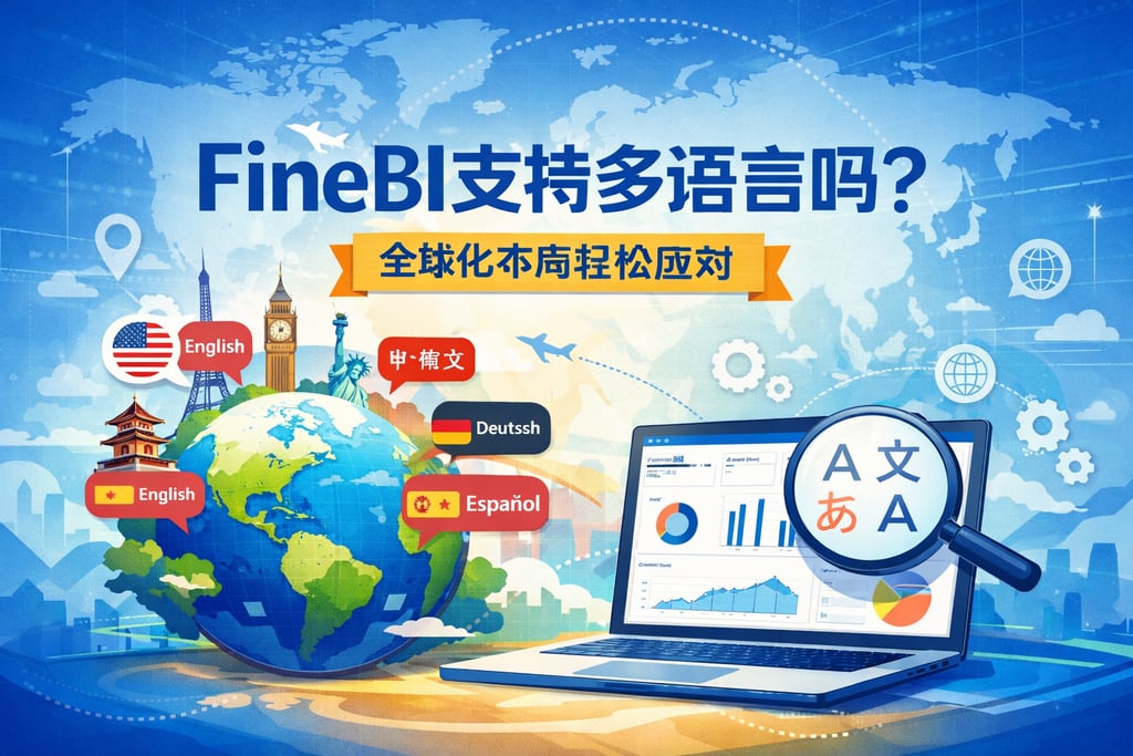 FineBI支持多语言吗？全球化布局轻松应对 - FineBI数据分析知识库