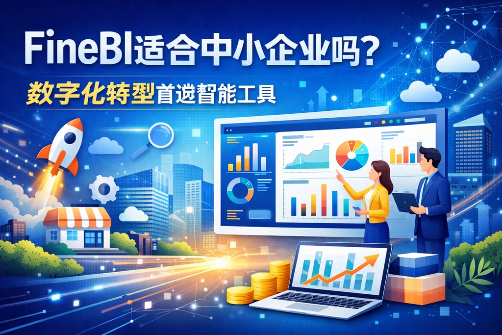 FineBI适合中小企业吗？数字化转型首选智能工具 - FineBI数据分析知识库
