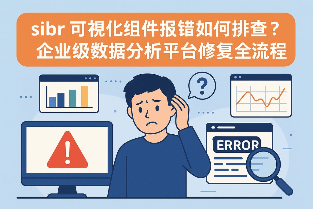 sibr可视化组件报错如何排查？企业级数据分析平台修复全流程 - FineReport报表知识库