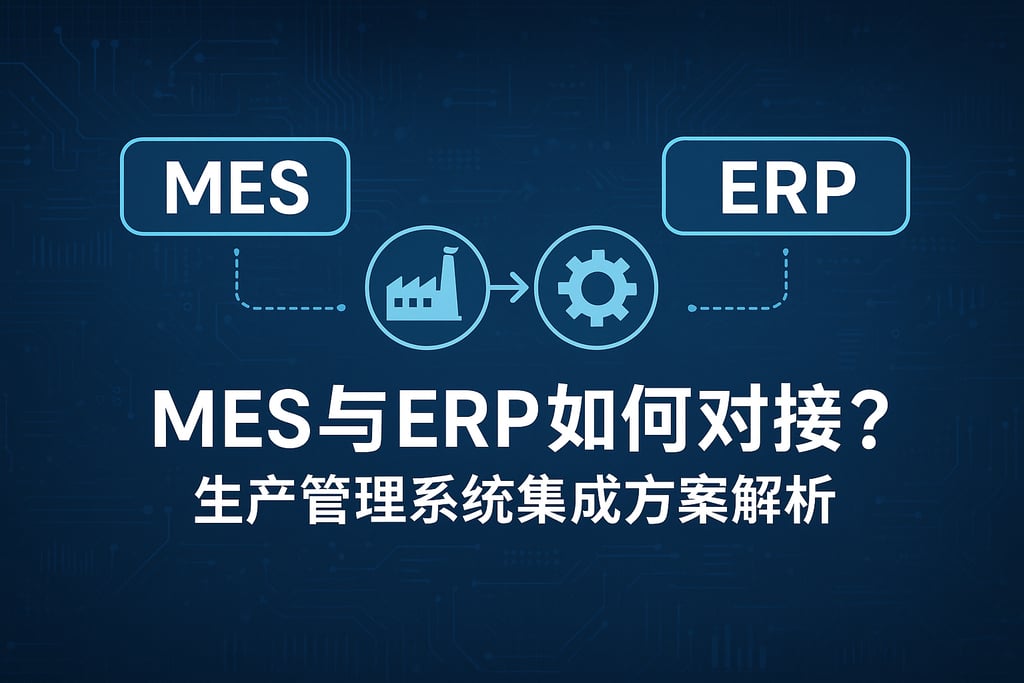 MES与ERP如何对接？生产管理系统集成方案解析 - FineReport报表知识库