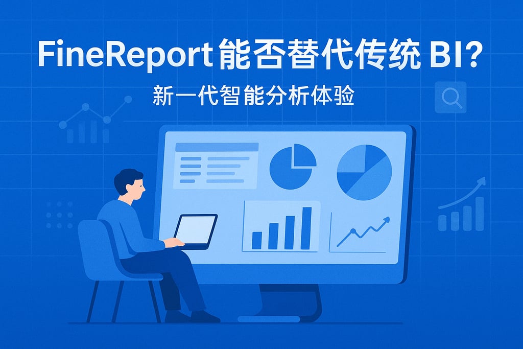 Finereport能否替代传统BI？新一代智能分析体验 - FineReport报表知识库