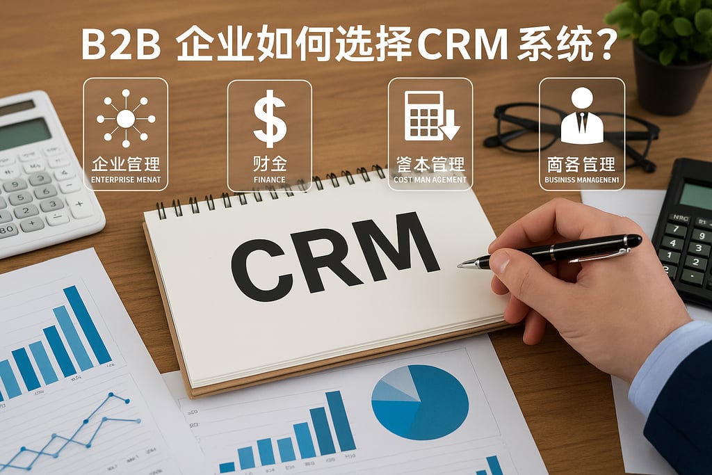 B2B企业如何选择CRM系统？ | 零代码企业数字化知识站
