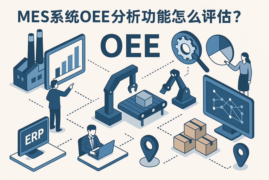 MES系统OEE分析功能怎么评估？ | 零代码企业数字化知识站