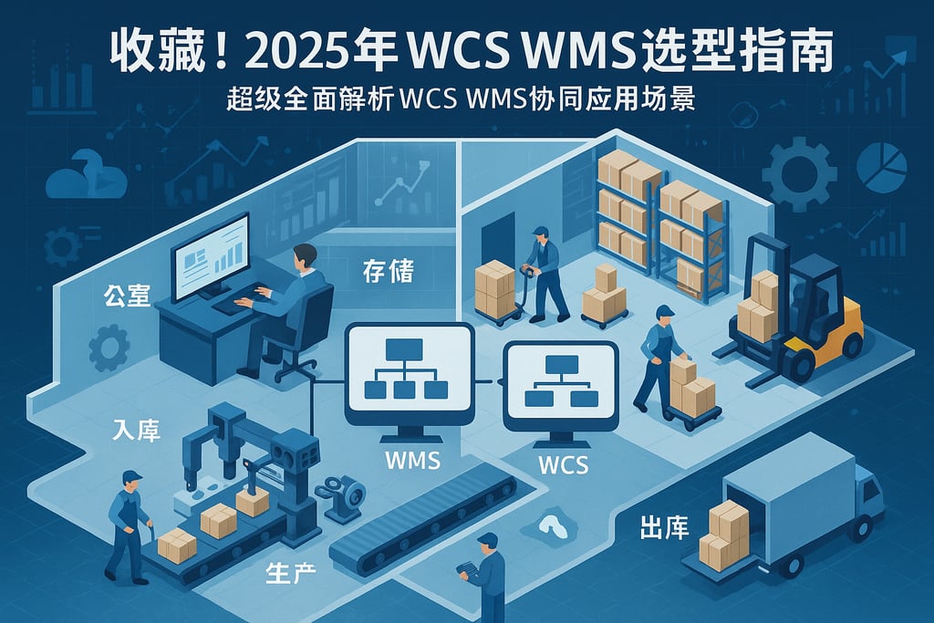 收藏！2025年wcs wms选型指南，超级全面解析wcs wms协同应用场景 | 零代码企业数字化知识站