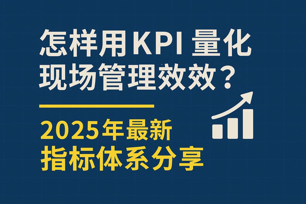 怎样用KPI量化现场管理绩效？2025年最新指标体系分享 | 零代码企业数字化知识站