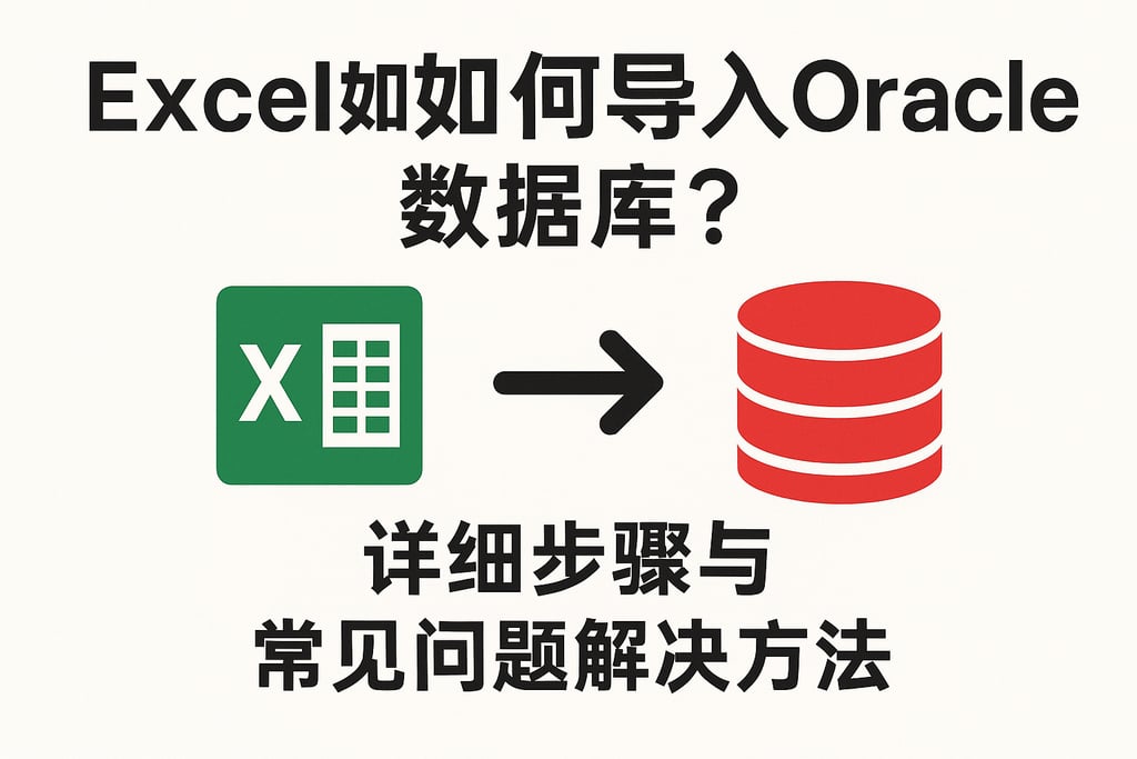 excel如何导入oracle数据库？详细步骤与常见问题解决方法 | 零代码企业数字化知识站