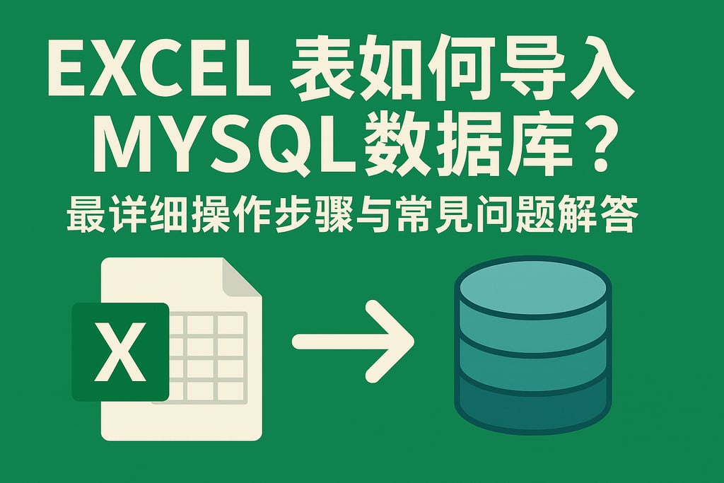 excel表如何导入mysql数据库？最详细操作步骤与常见问题解答 | 零代码企业数字化知识站