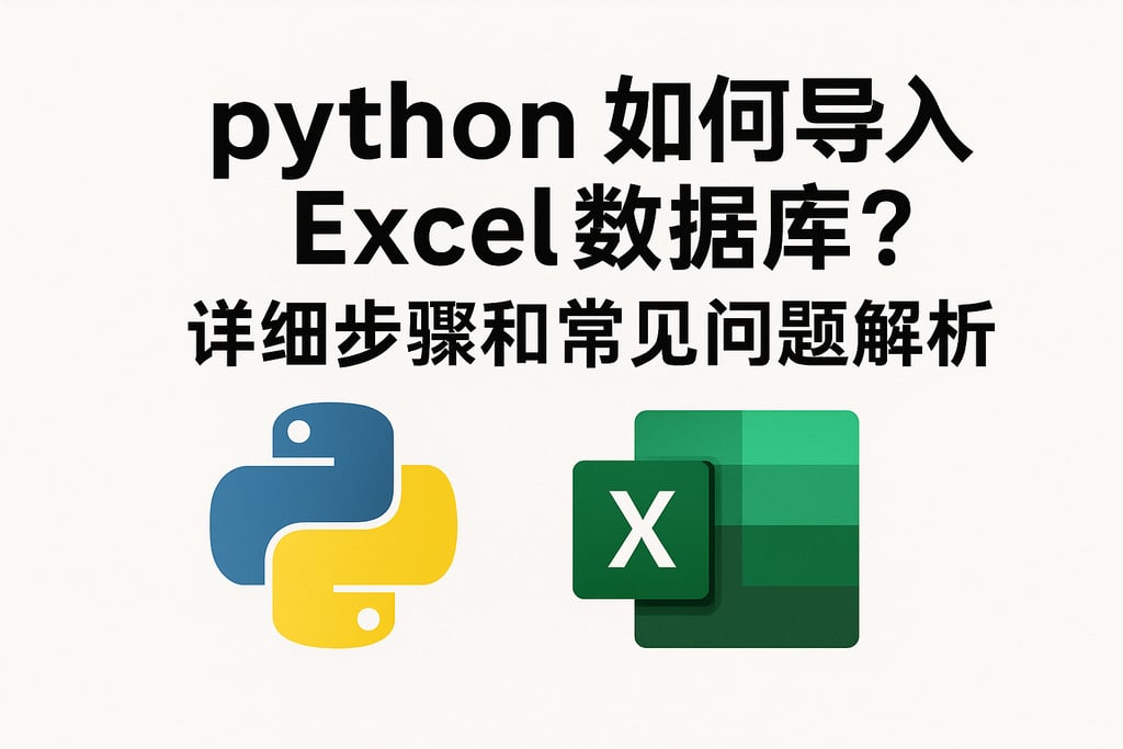 python如何导入excel数据库？详细步骤和常见问题解析 | 零代码企业数字化知识站