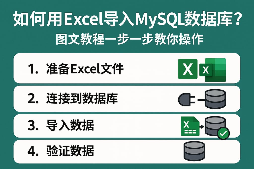 如何用Excel导入MySQL数据库？图文教程一步一步教你操作 | 零代码企业数字化知识站