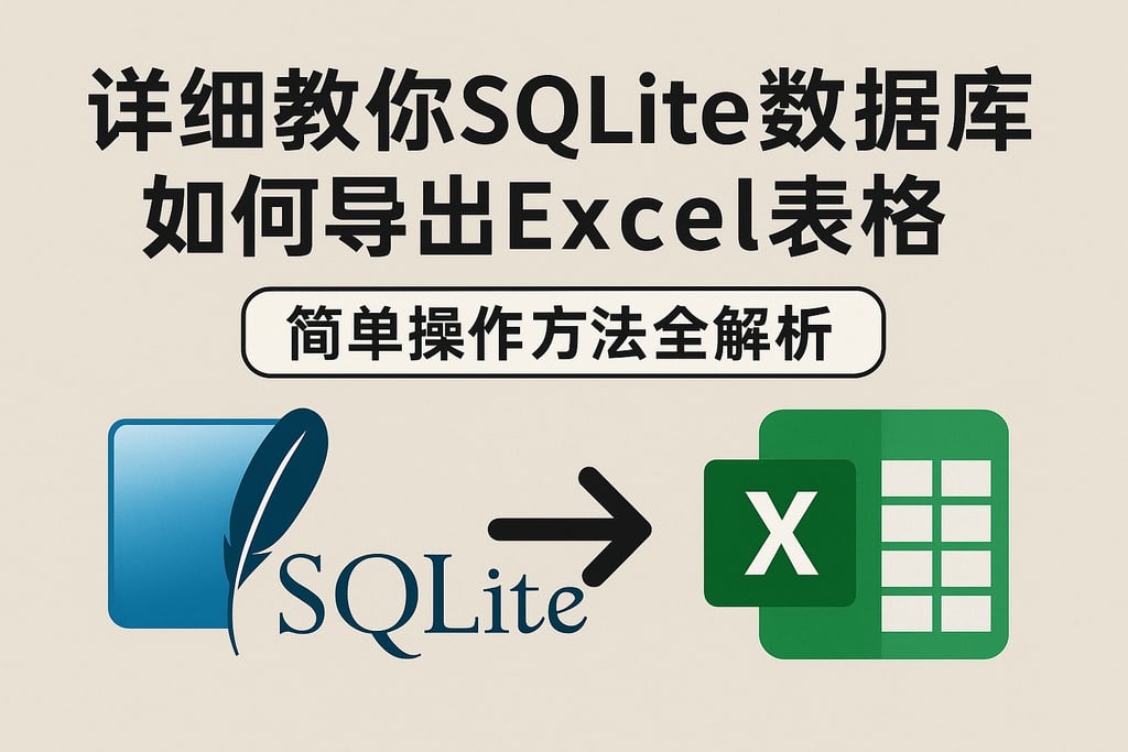 详细教你sqlite数据库如何导出excel表格，简单操作方法全解析 | 零代码企业数字化知识站