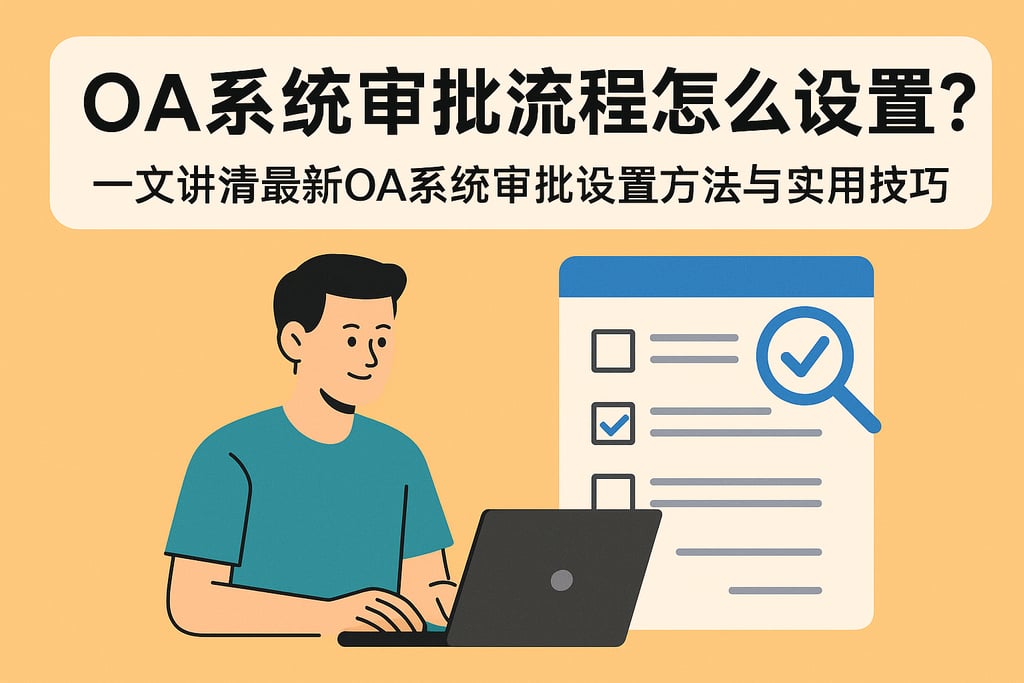 OA系统审批流程怎么设置？一文讲清最新OA系统审批设置方法与实用技巧 | 零代码企业数字化知识站